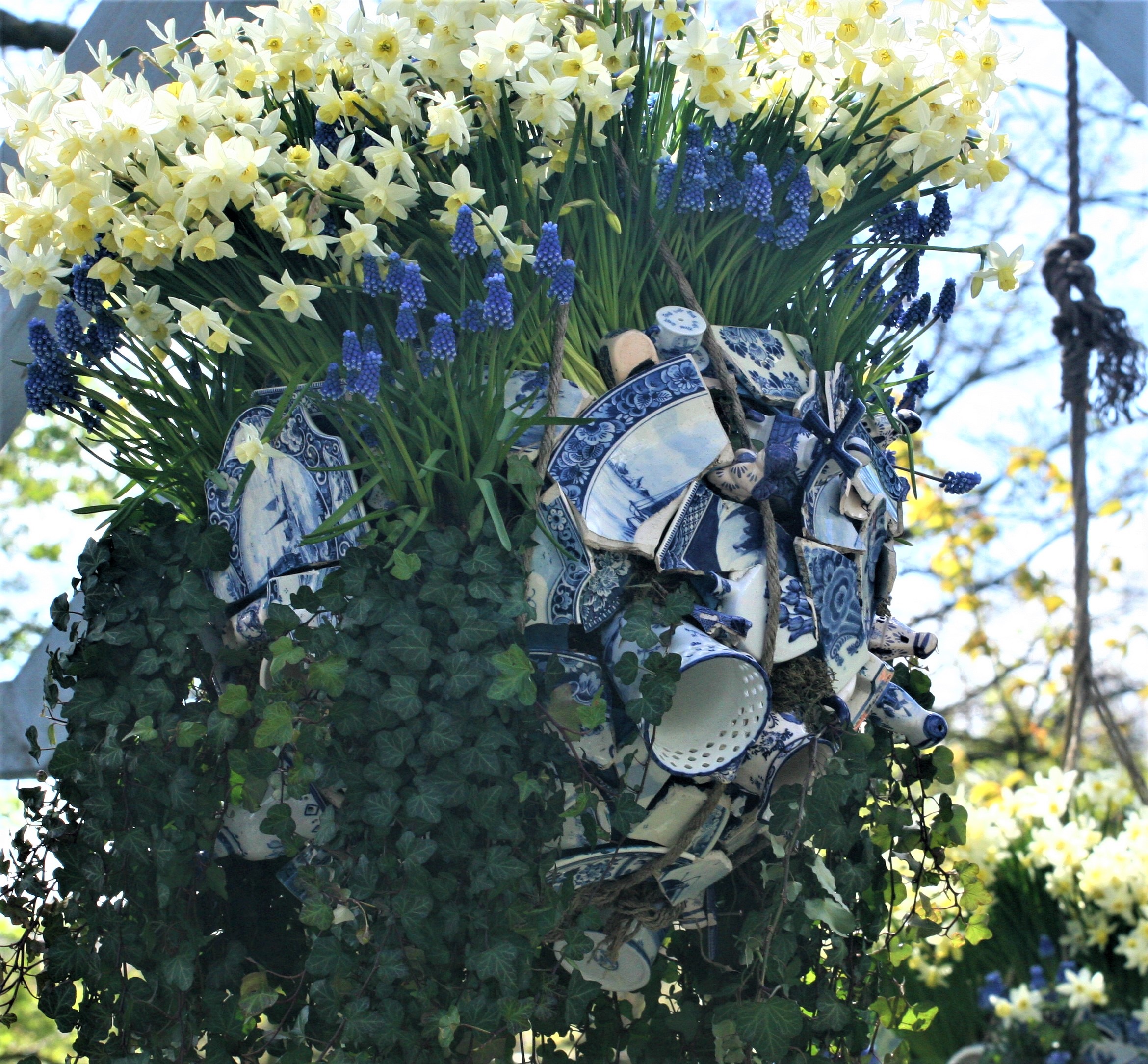 Dutch Delft Blue inspired Spring Garden – justbluedutch