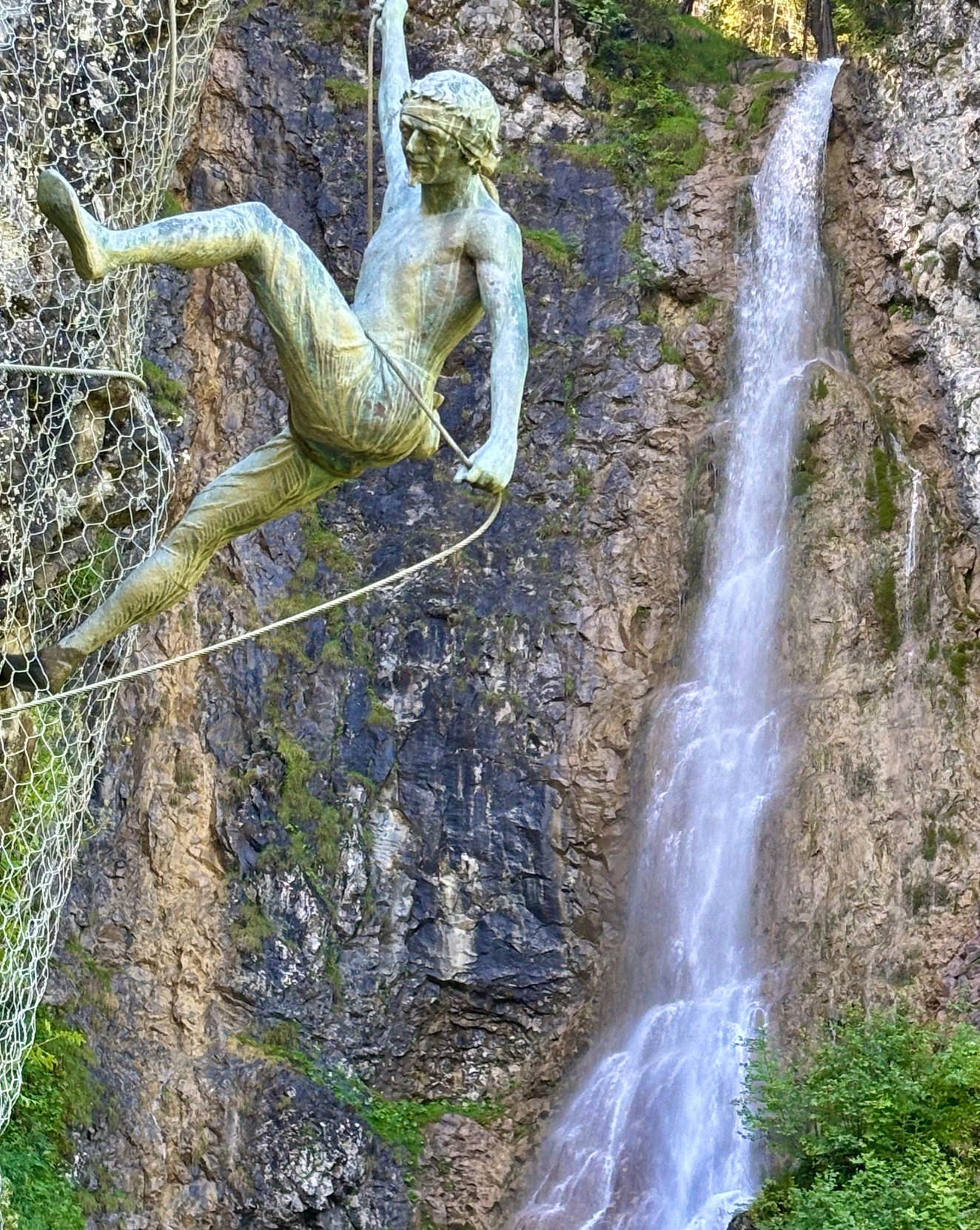 The Climber (Der Kletterer),Tervela Waterfalls and the Idyllic Monte ...